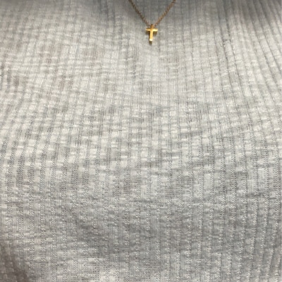 Small Cross Necklace, Dainty Cross Necklace, Cute Cross Necklace, Gold ...