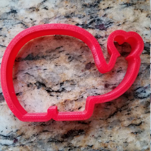 Baby Elephant Cookie Cutter (2 Variations) - Etsy