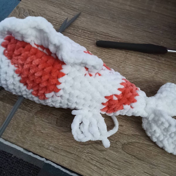 Koi Fish No Sew Crochet Pattern, Fish Crochet Pattern, No Sew Amigurumi ...