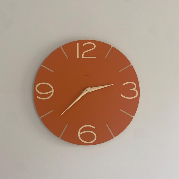 World Time Zone Wall Clock - Dual Time With 12-hour and 24-hour Dials ...