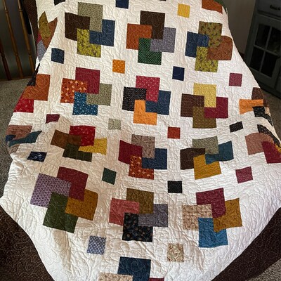 Handmade Batik Quilt, 56x76, Quilt for Sale, Quilt Throw, Beach House ...