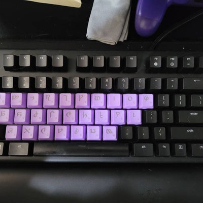 FFXIV Keycap Set Eorzean Alphabet - Etsy