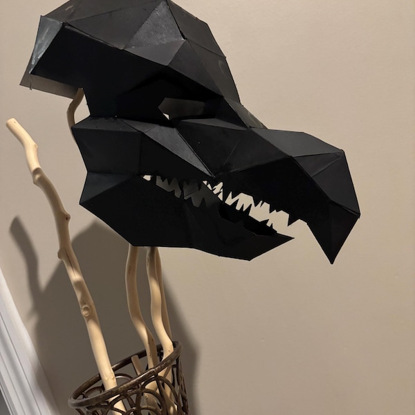 MEDUSA Mask - Make Your Own Medusa With This Low-poly Paper Mask ...