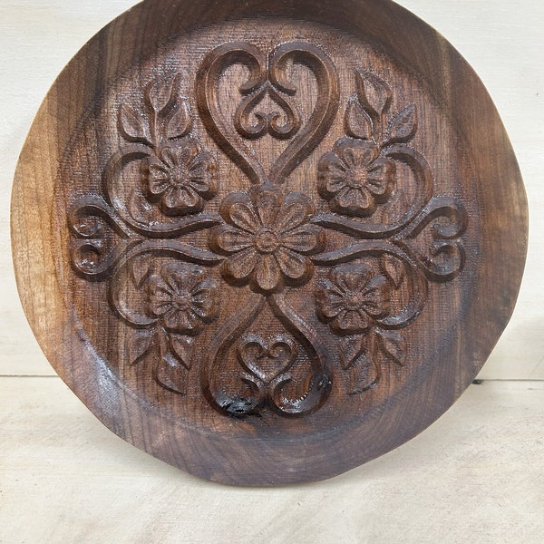 Decorative Round Tray- 3D STL File for CNC and 3D Printer - Etsy