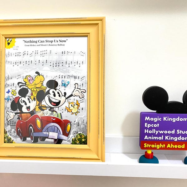 Magical Road Sign Tray Decor - Etsy