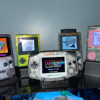 Custom Backlit Gameboy DMG, Modded Bivert Nintendo Game Boy With Glass ...