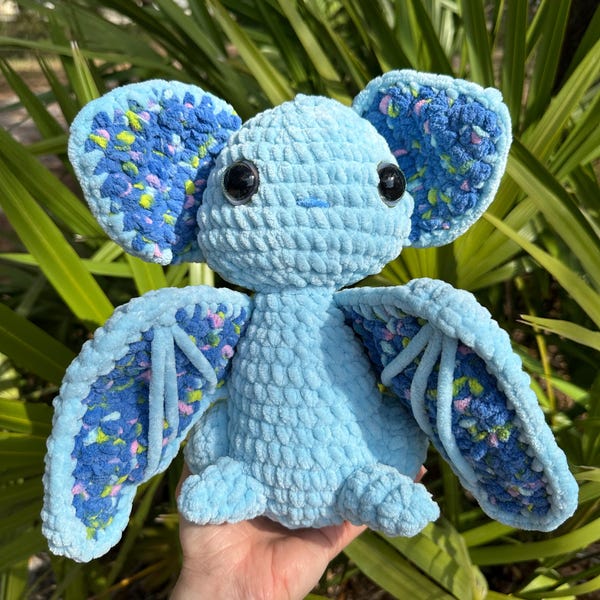 Bellatrix the Bat Amigurumi Crochet PDF Digital Pattern - Etsy