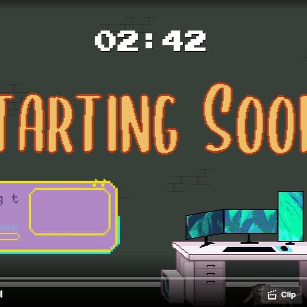 Pixel Twitch Chat With Event List, Animated Badges, Emotes, Typewriter ...