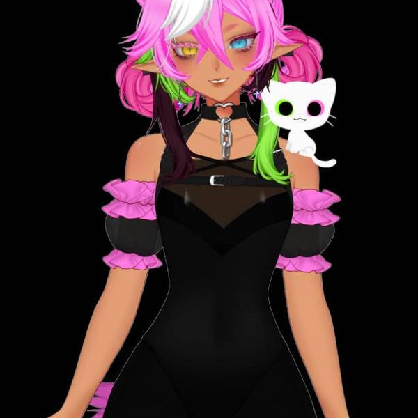 Live2d Vtuber Virtual Avatar Model: Customizable Pikachu - Etsy