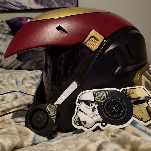 Single Helmet Cooling Fan Kit - Etsy