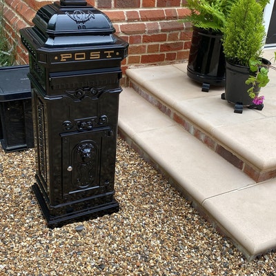 Woodland Ivy Green Camden Deluxe Free Standing Post Box/ - Etsy UK