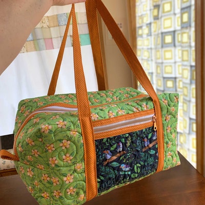PDF Holland Duffle Pattern Quilted Boxy Duffle Bag PDF Pattern - Etsy