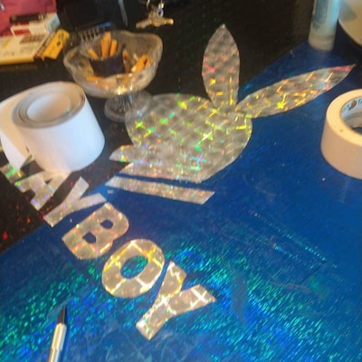 Holographic Turtle Shell Pattern Adhesive Vinyl - Etsy