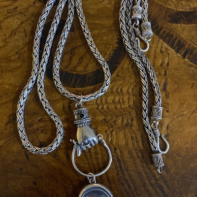 4mm Wheat Style Handmade Solid 925 Sterling Silver Chain - Etsy