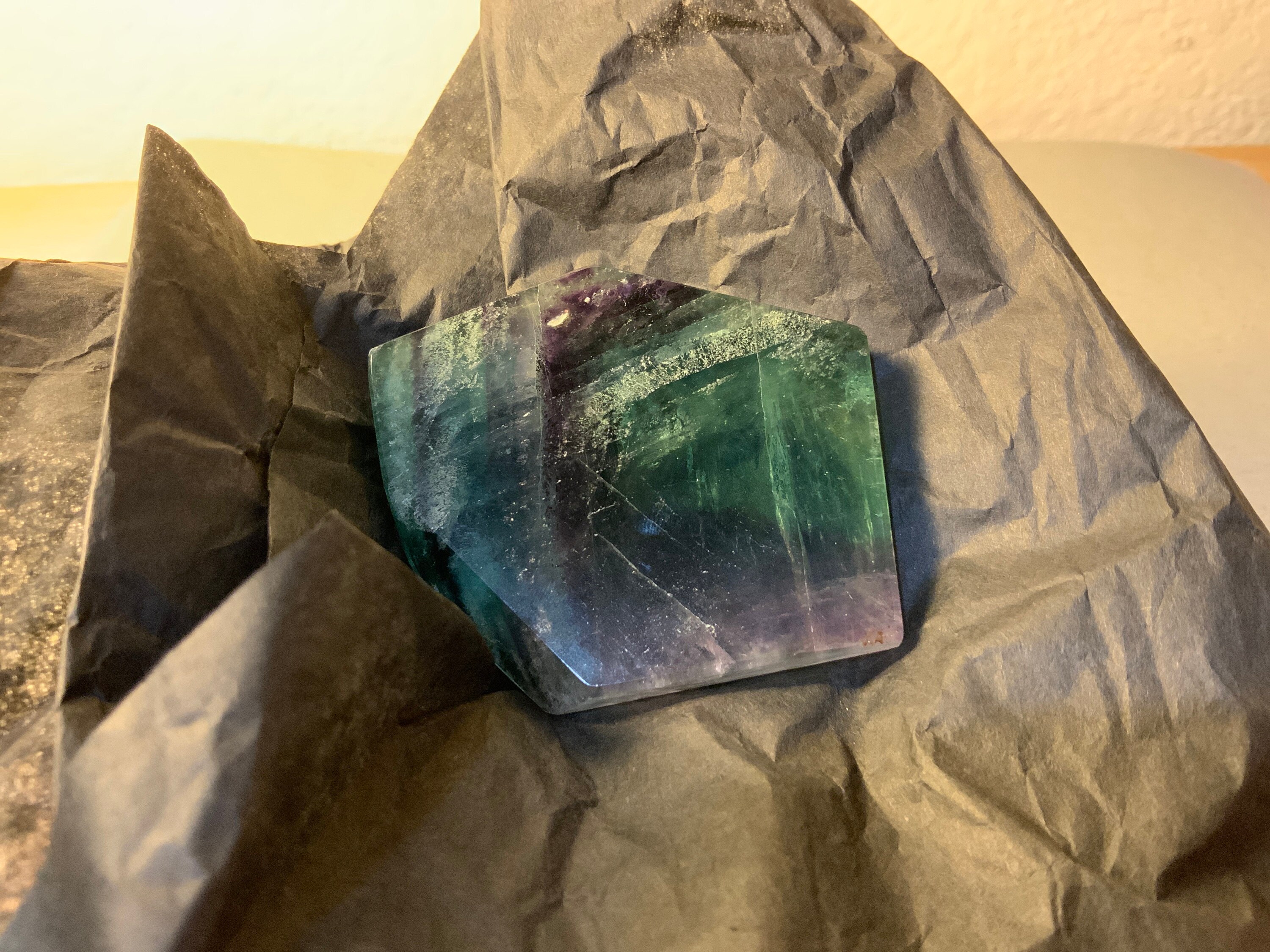 Fluorite Slab / Fluorite Slice: Beautiful Polished Fluorite Display ...