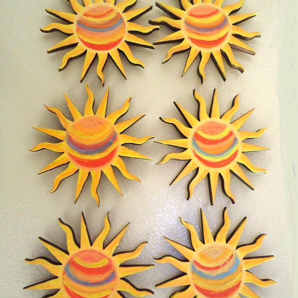 Sun 009 Unfinished Wooden Cutout for Crafting, Home & Room Décor, and ...
