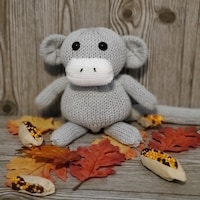 Theo - Knitting Machine Monkey Tutorial PDF Pattern Sentro Addi Express Circular Knitting ...