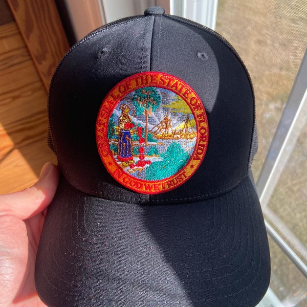 US American Flag Trucker Hat USA Mesh Snapback Cap Individually ...