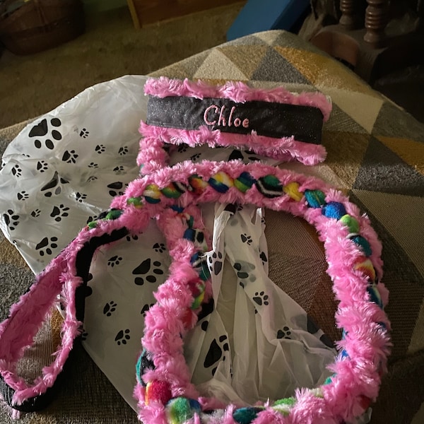 Bold and Bright Ring Lead With Tug! - Agility Lead-barn Hunt Lead ...