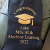Graduation Socks - Personalised Graduation Socks - Choice of University ...