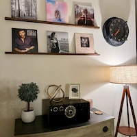 Floating Turntable Shelf / Customizable Record Player Ledge / Projector ...