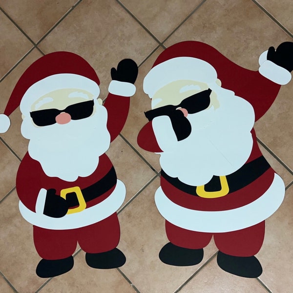 Dancing Santa Clipart, Dabbing Santa, Santa Svg, Christmas Clipart ...