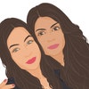 Best Friend Portrait From Photo, Hand Drawn Portrait for Friends ...