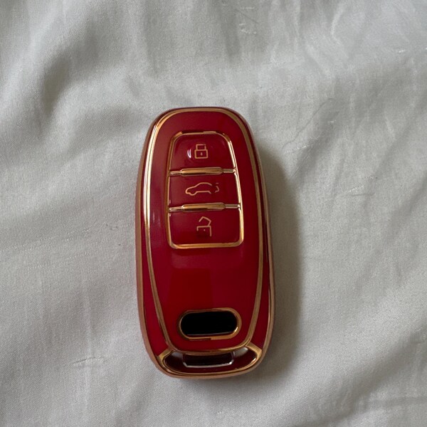 Premium Key Cover for Volkswagen/ SEAT/ Scoda black Transporter Caddy ...