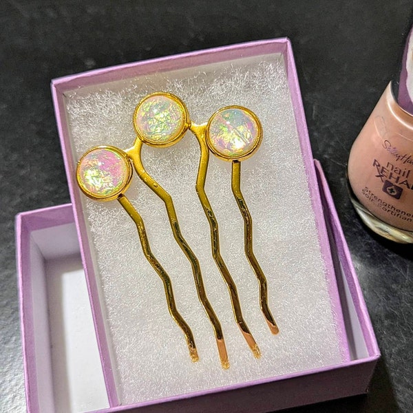 Crystal Hair Clip, Gemstone Hair Pin, Crystal Point Hair Stick ...