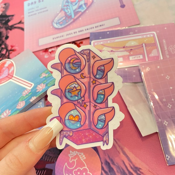 Traffic Light CLEAR Vinyl Waterproof Sticker - Etsy