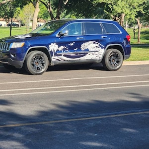 Wave / Beach Full Side Decal - Etsy