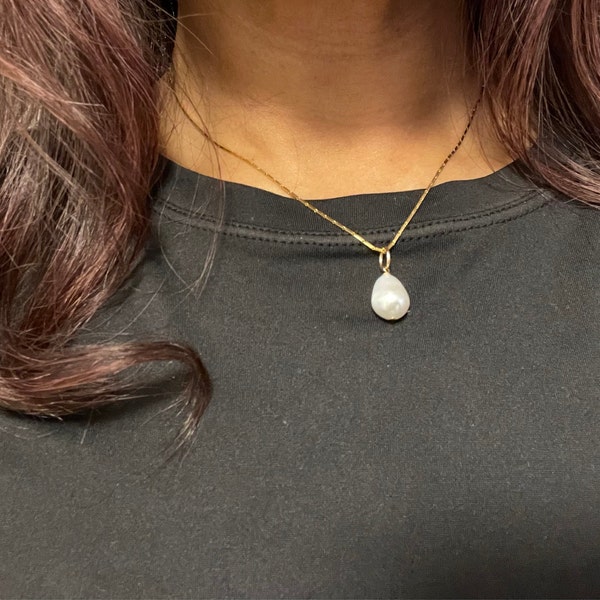 2 Row Pearl & AB Crystal Back Necklace, Pearl and Crystal Silver Plated ...