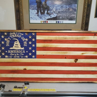 Cnc G-code File for American Flag. WE THE PEOPLE Size of Flag is 11.25 ...