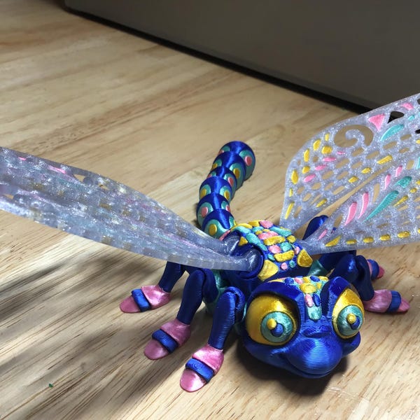 Flexi Print-in-place Fish STL File for 3D Printing Active - Etsy