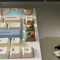 Miffy Artisan Keycap Rabbit Keycap Cute Keycaps Handmade Miffy Charm ...