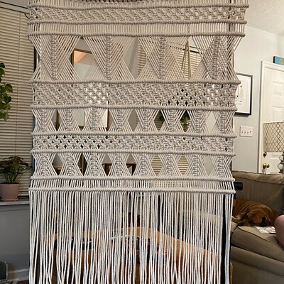 Macrame PATTERN Written PDF and Knot Guide Diy Macrame - Etsy