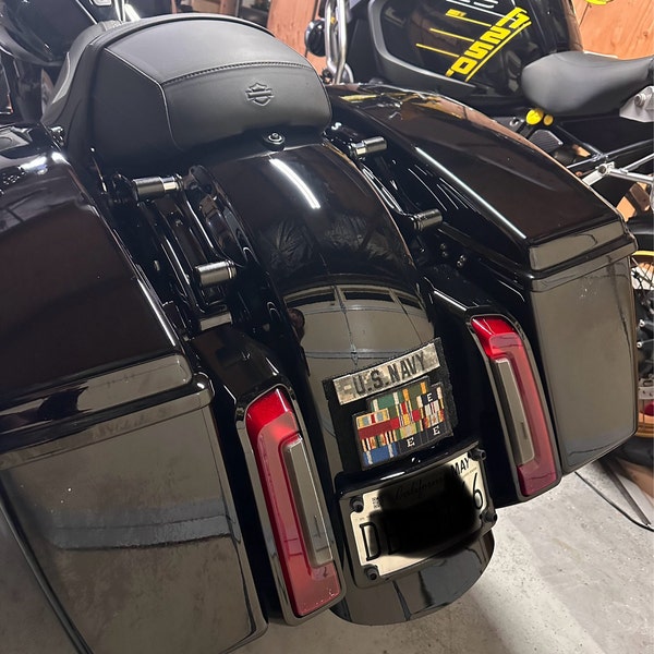 Custom License Plate Bracket for 2024 Touring 2023 CVO Road Glide ...