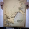 Strait of Hormuz Map 1945, Vintage Strait of Hormuz Map, Old Strait of ...