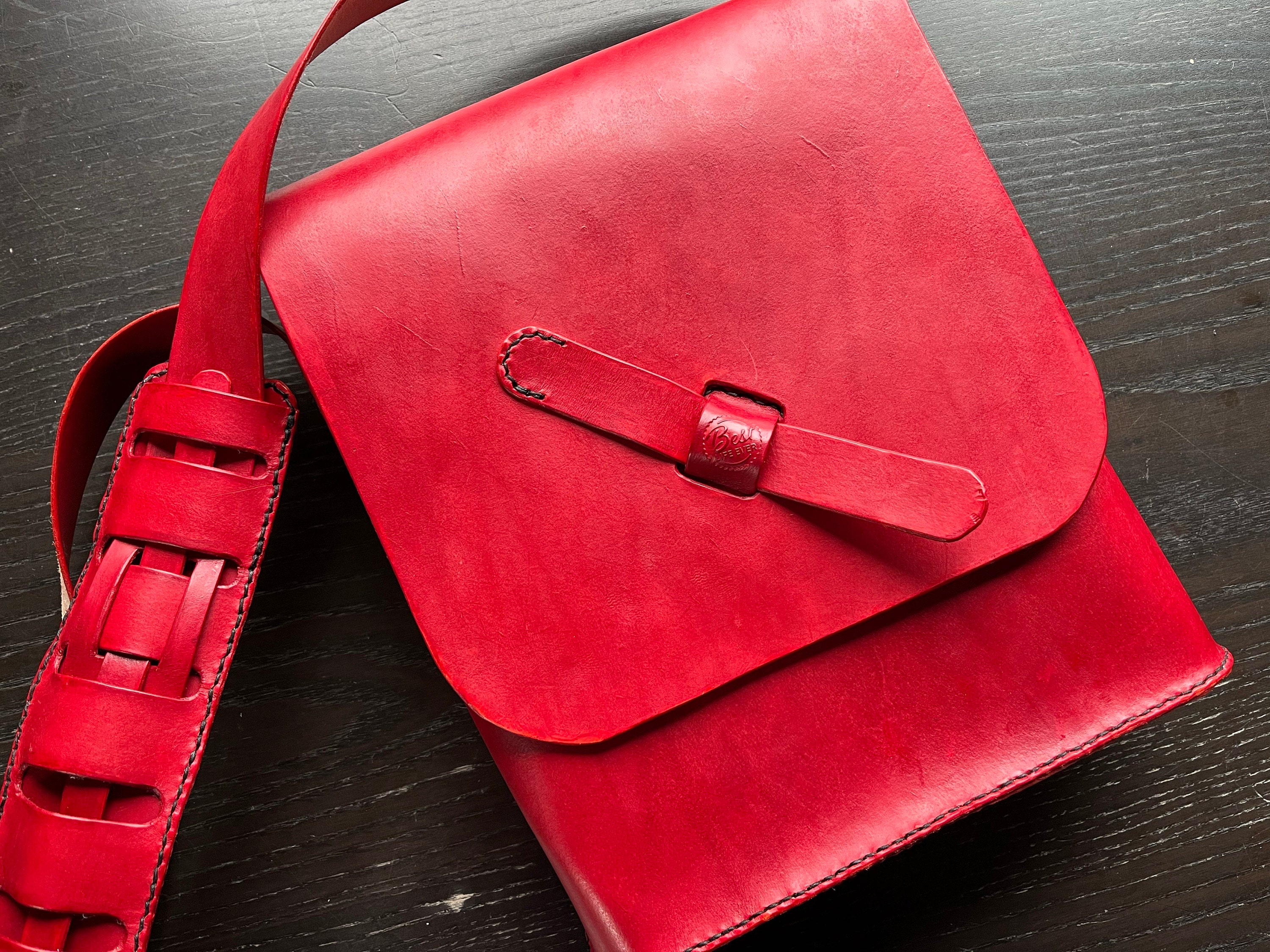 Leather bag pattern PDF - by LeatherHubPatterns