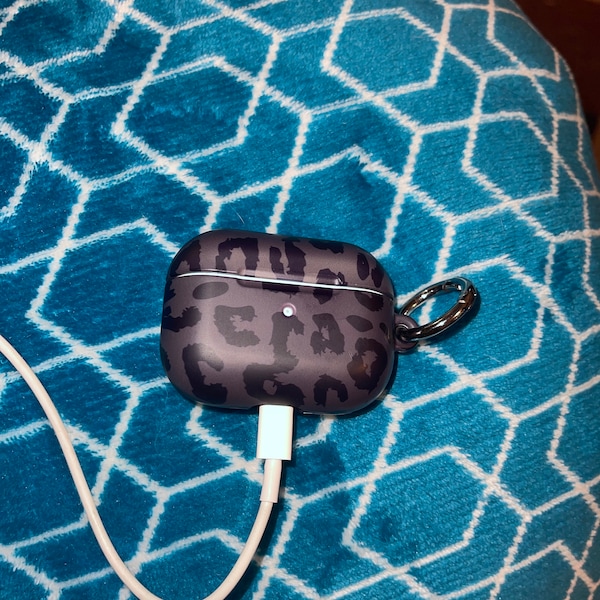Black Cheetah Print AirPod Case for Airpods Pro Hard Cover With ...