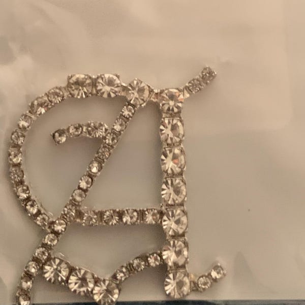 Rhinestone Letters | Old English Alphabet - Etsy