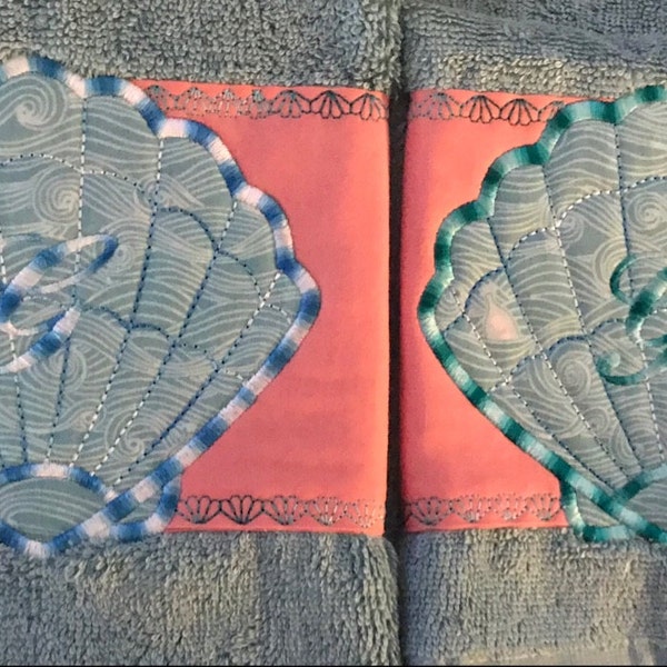 Sea Shell Applique Embroidery Design. Machine Embroidery Designs ...