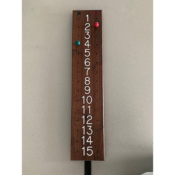 Extra Large Bocce Scoreboard, 1-15 - Etsy