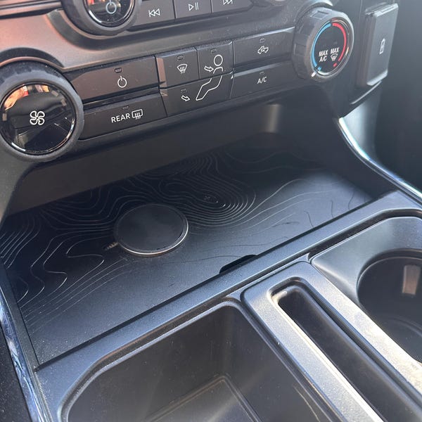 Flat Black F150 Cubby Shelf for 2021+ Ford F150 Trucks Cubby Cover for ...