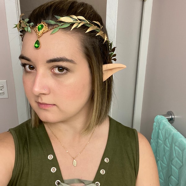 Custom Painted Elf Ears for Anime Fairy Lup Link or Zelda Cosplay and ...