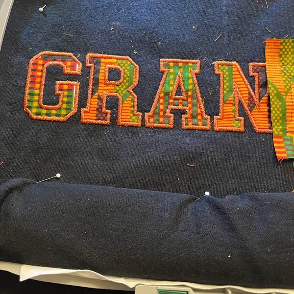 Varsity College Applique Embroidery Designs Font Numbers 3 Sizes ...