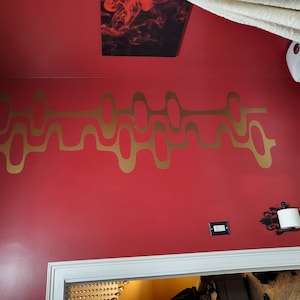 Retro Starburst Wall Decals Atomic Star Decal Geometric - Etsy