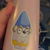 Bluey Meditation Garden Gnome Sticker Decal - Etsy