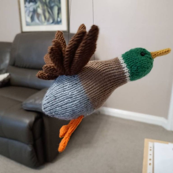 Northern Cardinal Knitting Pattern - Red Bird Knitting Pattern for a ...