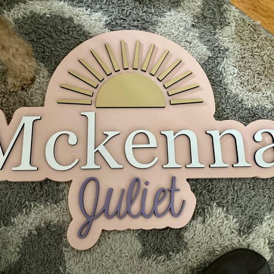 Name Cutouts for Nursery, Wooden Letters, Name Sign, Nursery Letters ...